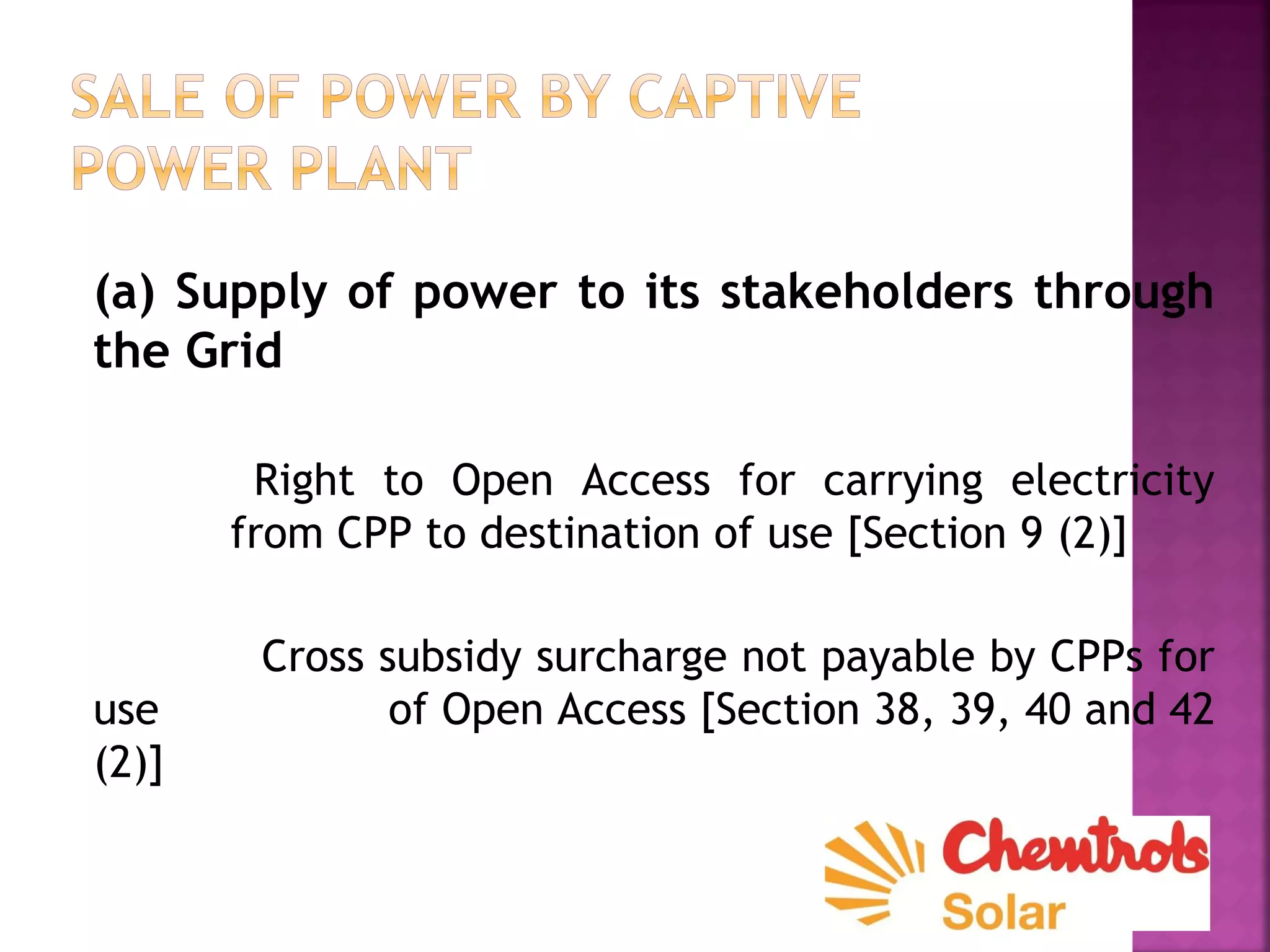 Presentation on captive power plants | PDF