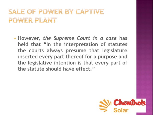 Presentation on captive power plants | PDF | Gas and Electric | Home ...