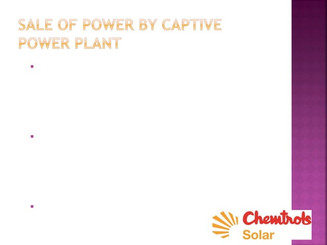 Presentation on captive power plants | PDF | Gas and Electric | Home ...