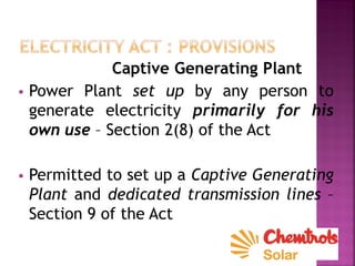 Presentation on captive power plants | PDF