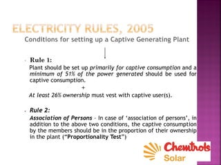 Presentation on captive power plants | PDF