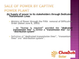 Presentation on captive power plants | PDF