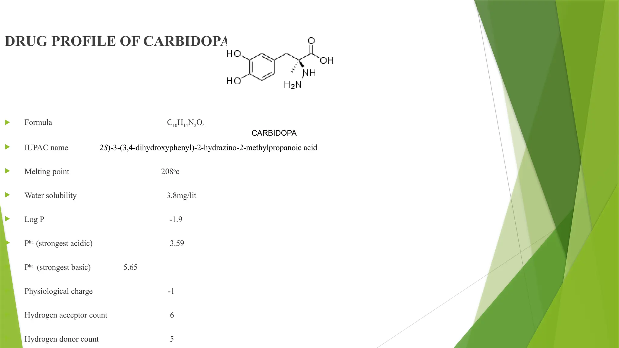 PRESENTATION ON CARBIDOPA 01december.pptx
