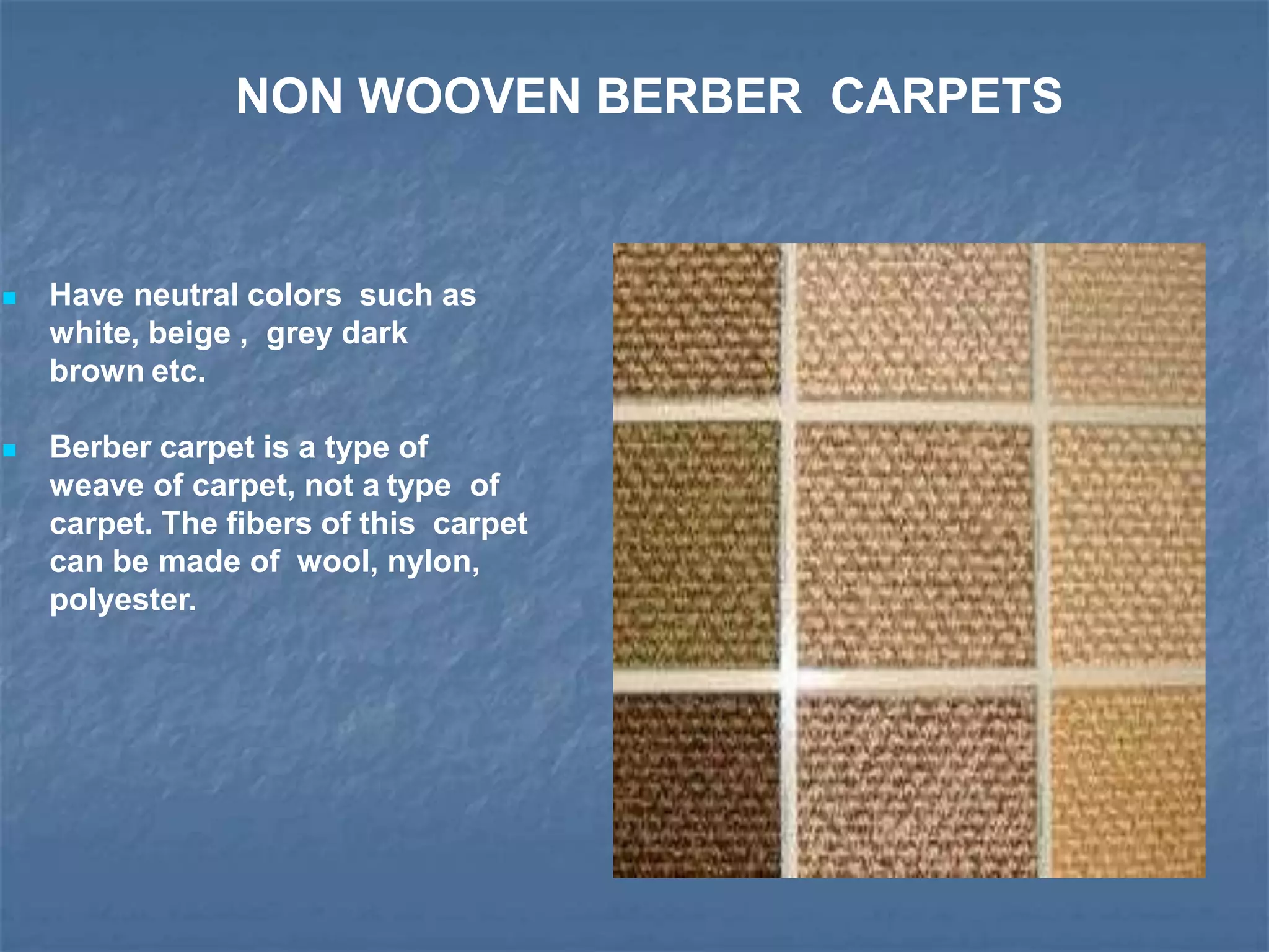 Presentation on carpets and rugs | PPTX