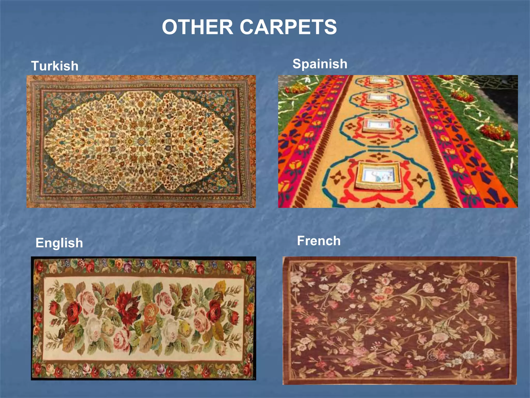 Presentation on carpets and rugs | PPTX