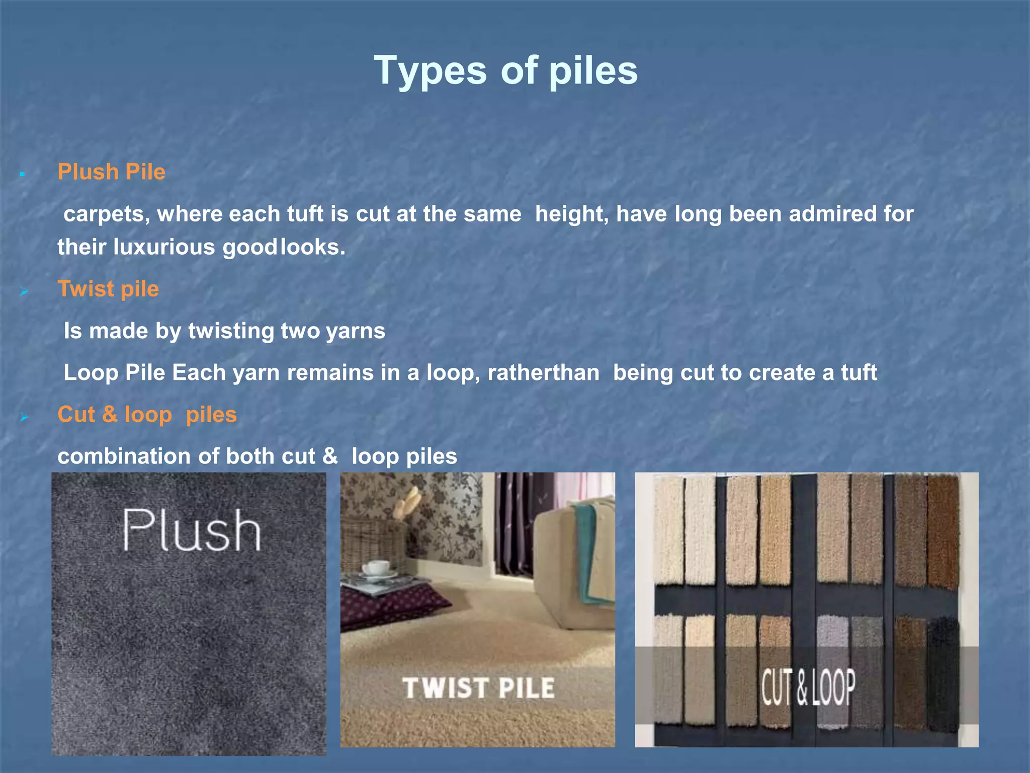 Presentation on carpets and rugs | PPTX