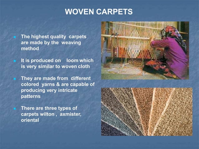Presentation on carpets and rugs | PPTX