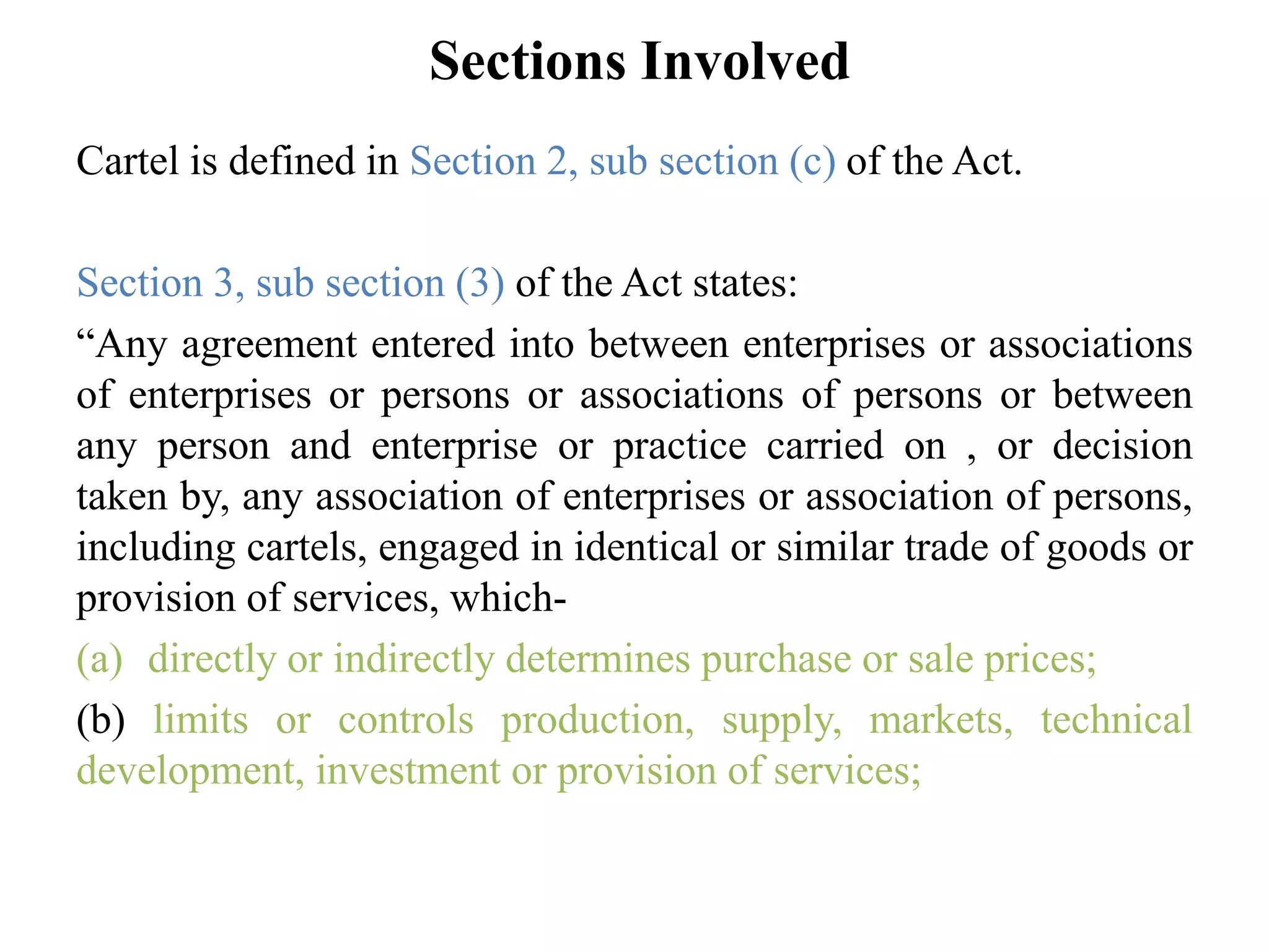 Presentation on cartel | PPTX