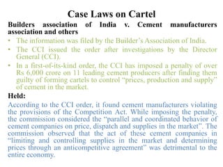Presentation on cartel | PPTX