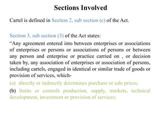 Presentation on cartel | PPTX | Business | Business and Finance