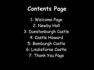 Presentation on castles and houses | PPT | Free Download