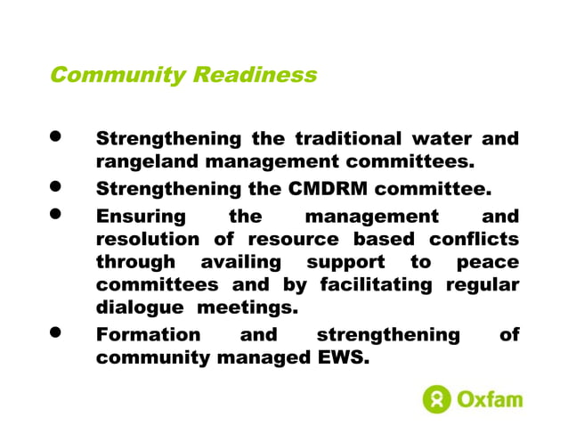 Presentation on Community based Early Warning System & CBDRM | PPT
