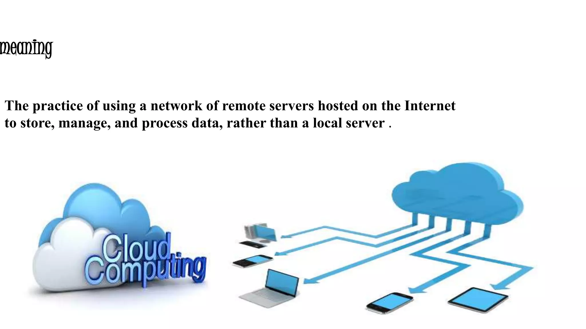 Presentation on cloud computing &crowdsourcing | PPT