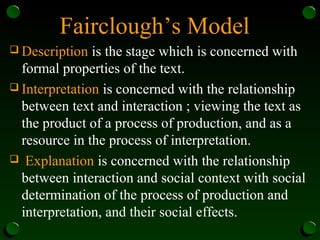 Presentation on cda | PPT