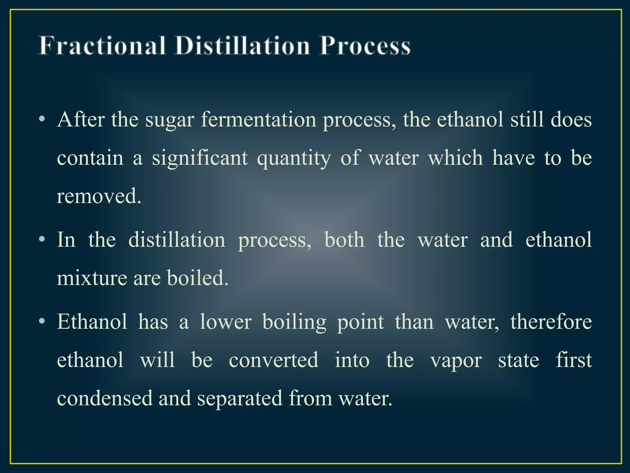 Presentation on cellulosic ethanol process from biomass | PPTX