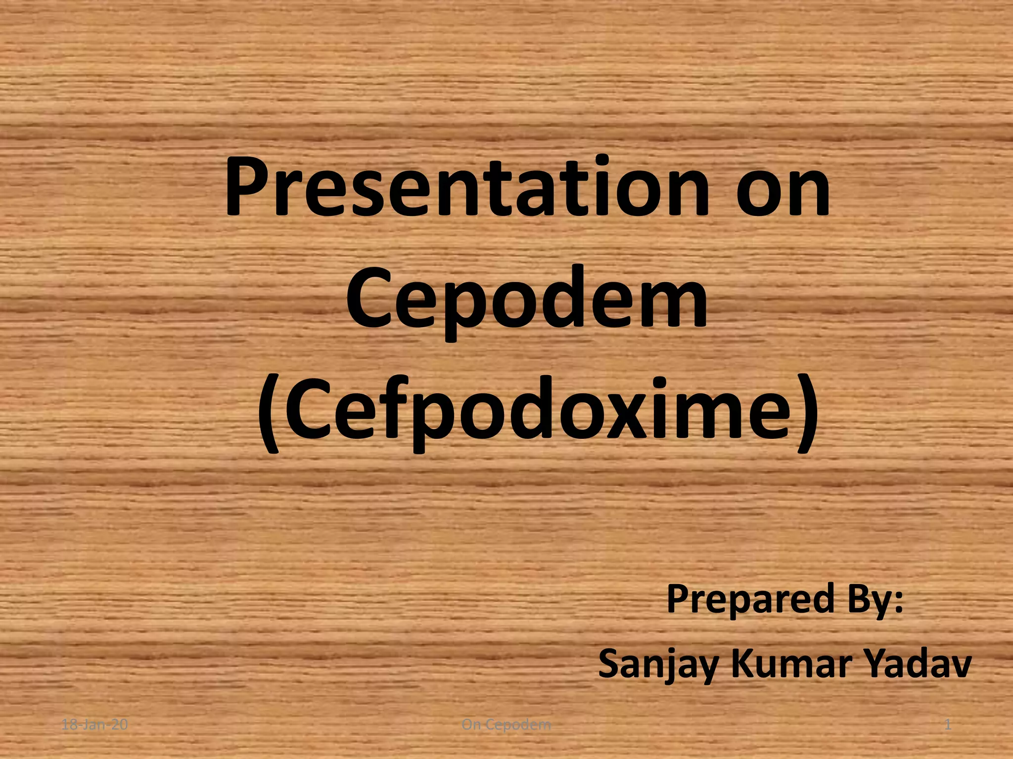 Cepodem Presentation Analysis | PPT