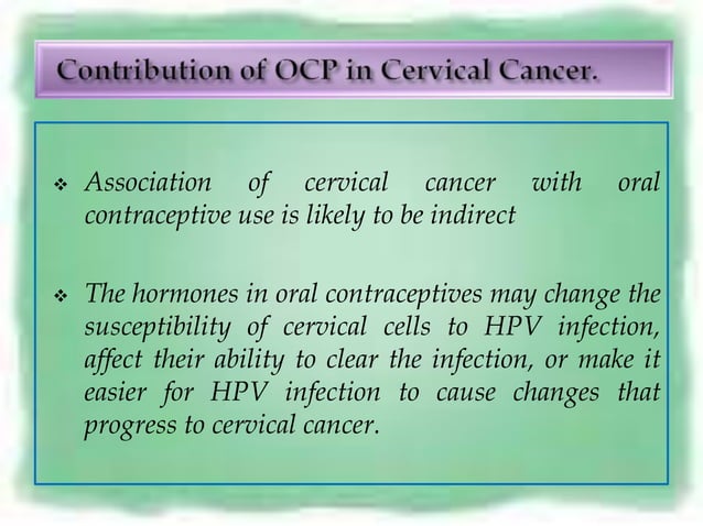 Presentation on cervical cancer | PPTX