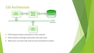 Presentation on CGI (PERL) | PPT