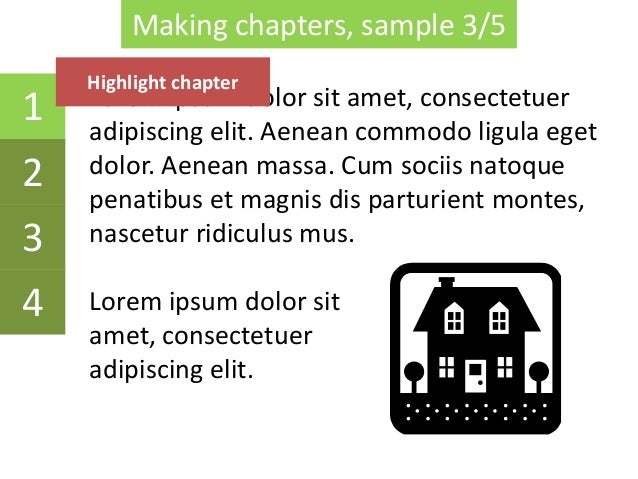Presentation on chapters in ppt