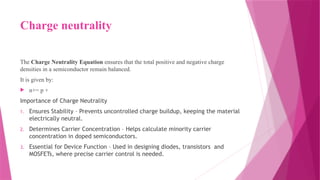 PRESENTATION ON CHARGE CARRIER CONCENTRATION-2.pptx