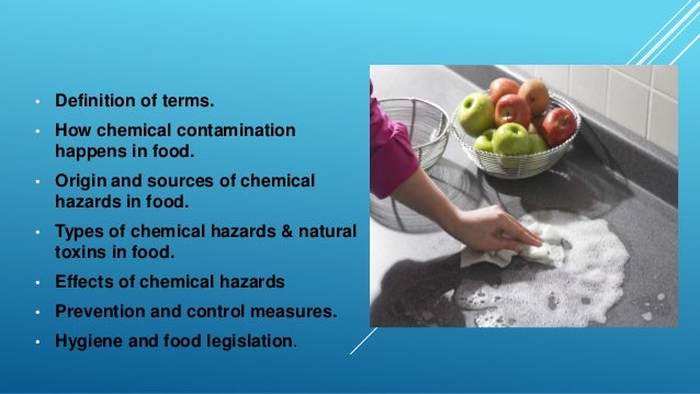 PRESENTATION ON CHEMICAL POISONS IN FOOD HYGIENE, SAFETY & SANITATION ...
