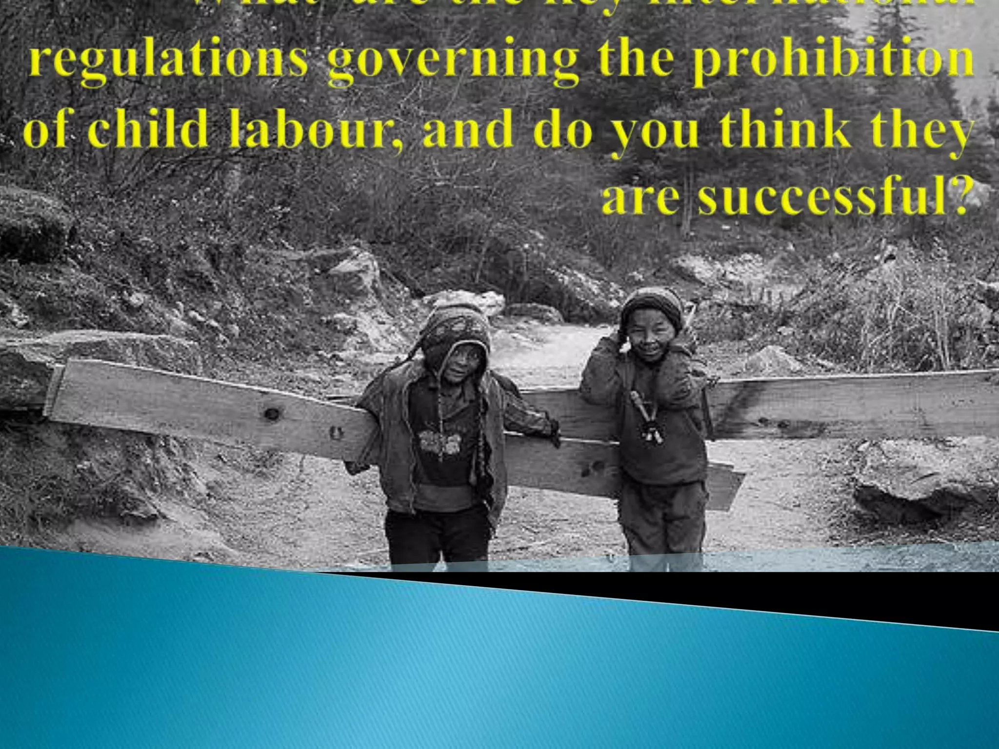 Presentation on child labor | PPTX