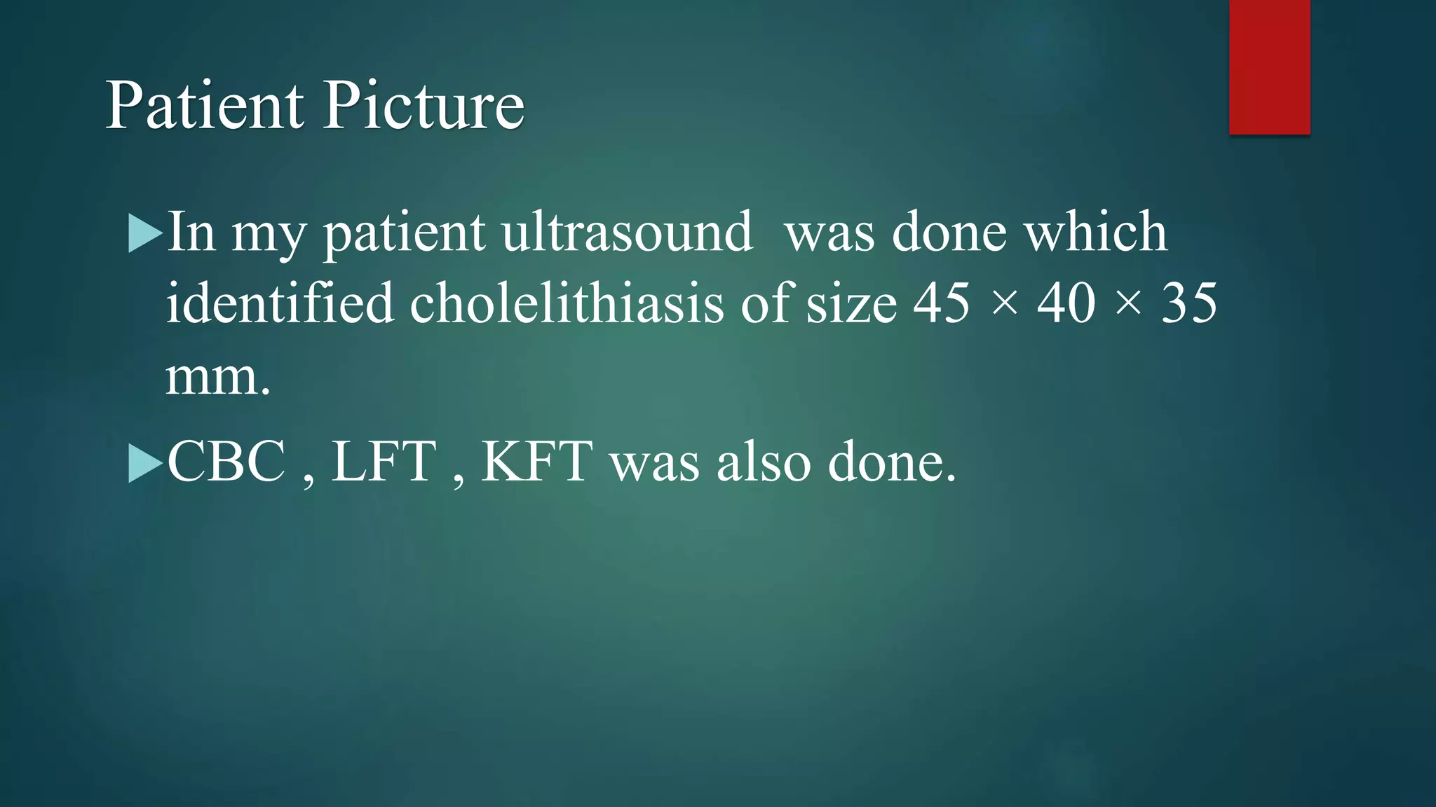 Presentation on cholelithiasis | PPTX