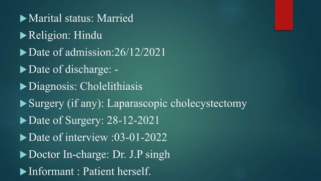 Presentation on cholelithiasis | PPTX | Digestive Disorders | Diseases ...