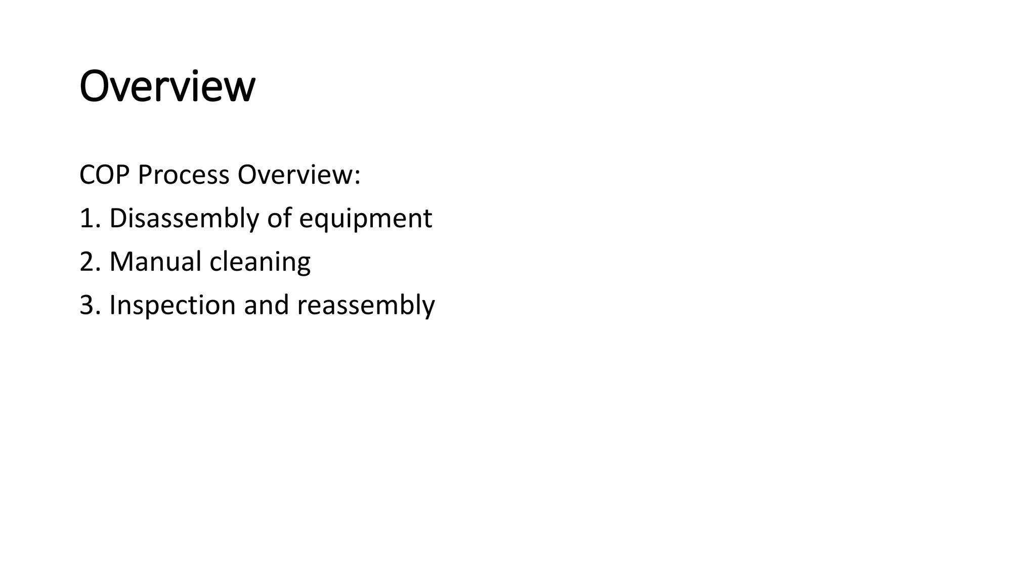 Presentation on CIP & COP process in Food Manufacturing Facilities.pptx