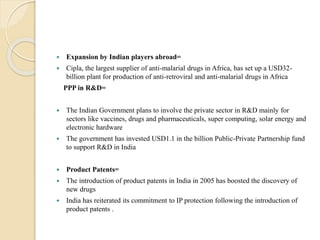 Presentation on cipla project | PPTX