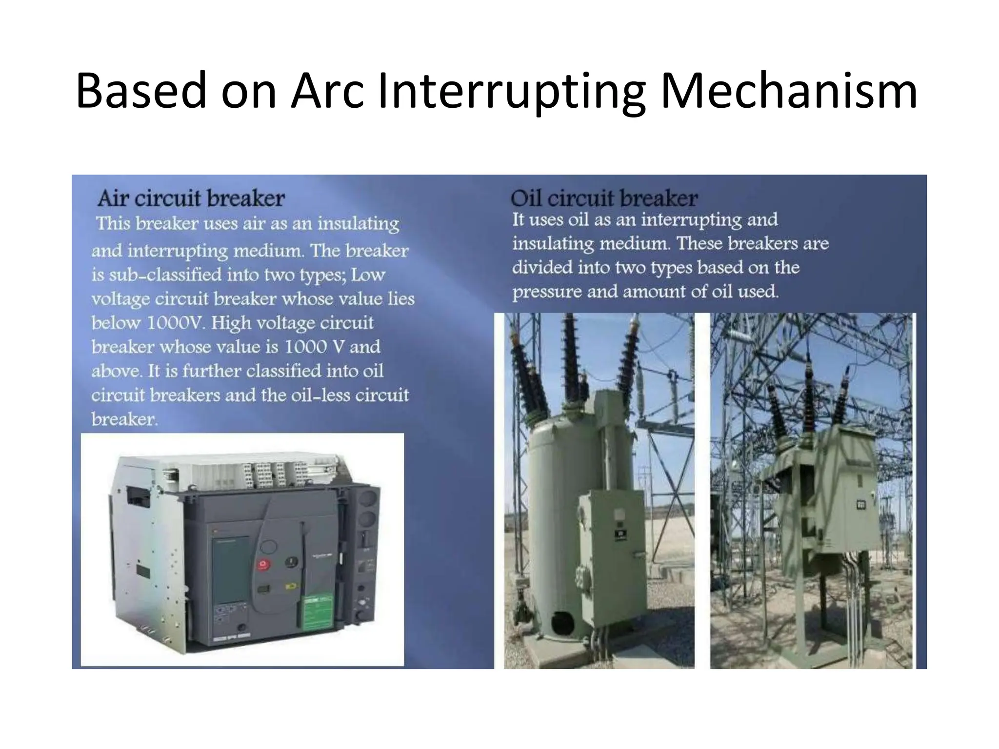 Presentation on Circuit Breakers.pptx unit | PPT