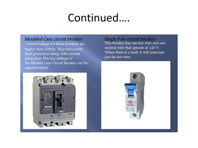Presentation on Circuit Breakers.pptx unit | PPT