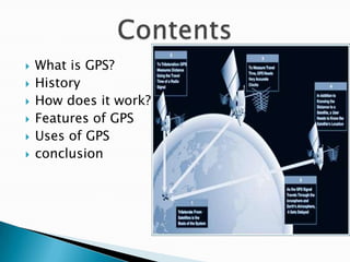 Presentation on GPS | PPTX