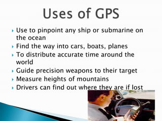 Presentation on GPS | PPTX