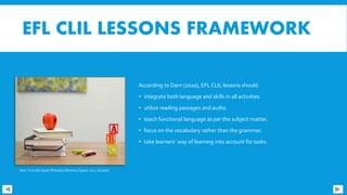 Presentation on clil | PPTX