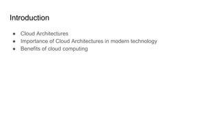 Presentation on Cloud Architecture.pptx