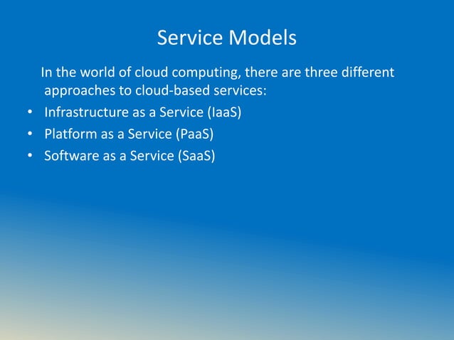 Presentation on Cloud computing | PPTX | Cloud Computing | Internet