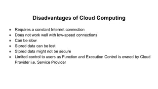 Presentation on Cloud Computing.pptx | Free Download