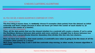 Presentation on K-Means Clustering | PPTX
