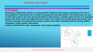 Presentation on K-Means Clustering | PPTX