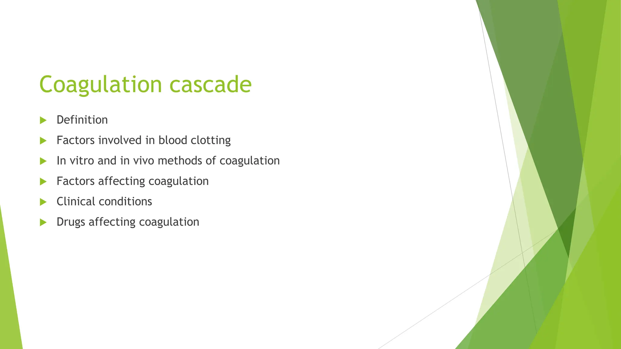Presentation on coagulation cascade.pptx