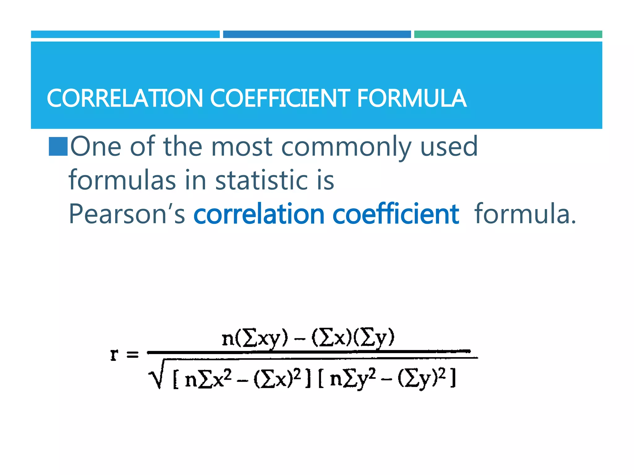 coefficient correlation | PPTX