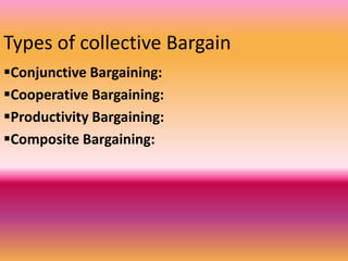 PRESENTATION collective bargain | PPT