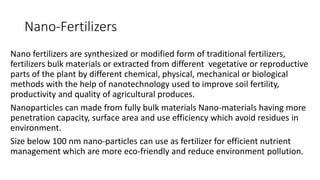 PRESENTATION ON COMMERCIAL FERTILIZERS | PPT