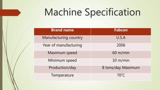Fabric Compacting Process and Compacting Machines | PPTX
