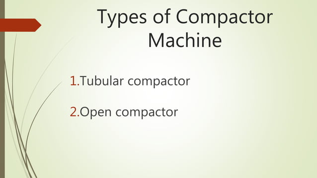 Fabric Compacting Process and Compacting Machines | PPTX