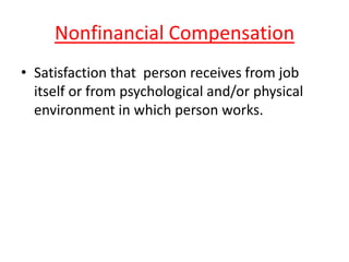 Presentation on compensation | PPT