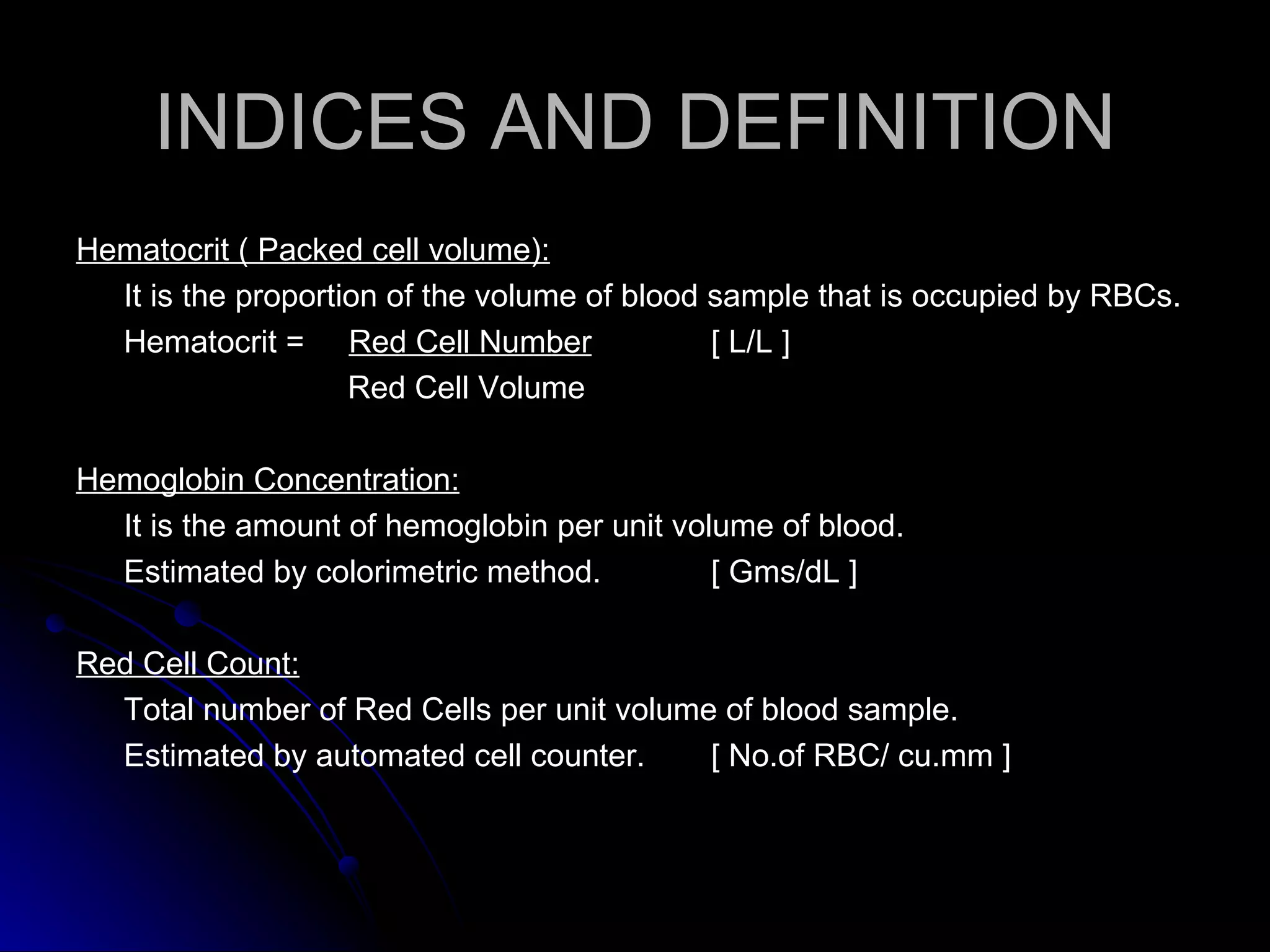 Presentation On Complete Hemogram | PPT