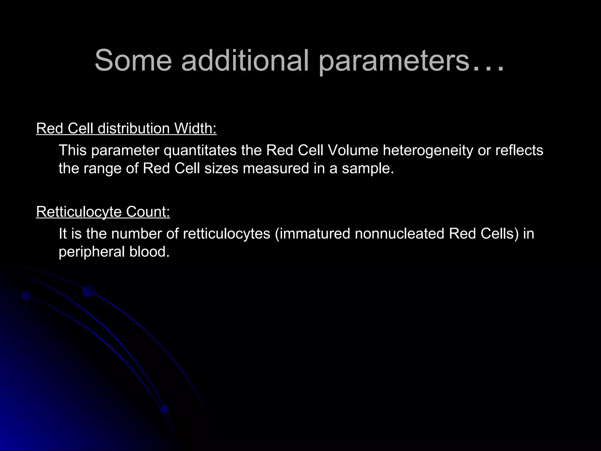 Presentation On Complete Hemogram | PPT