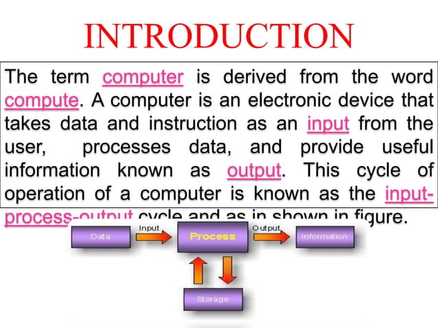 Presentation on computer | PPT | Computing | Technology & Computing